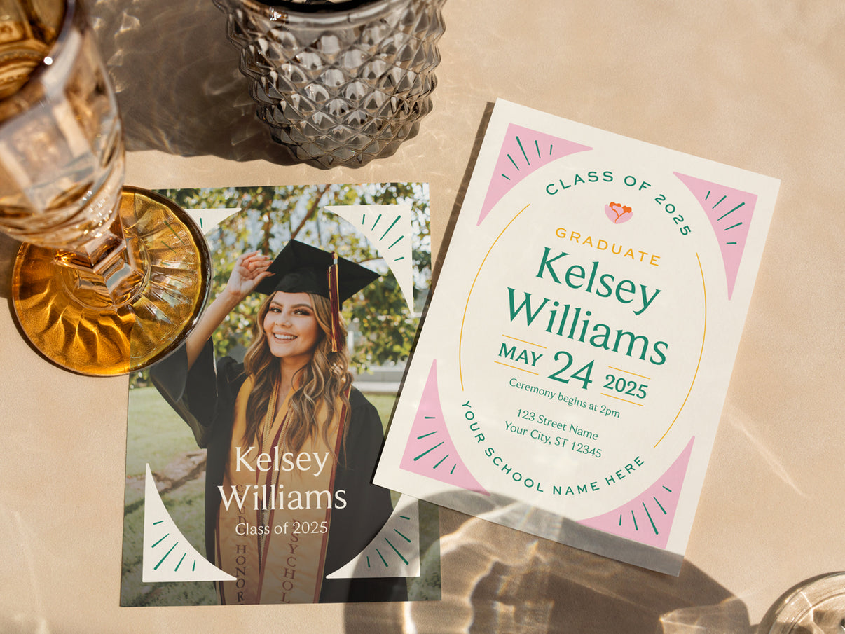 Elegant and Modern Graduation Invitations [Personalizable] – Sungy Side Up